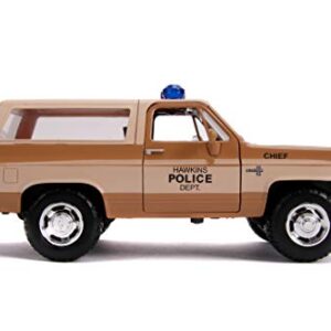 Jada Toys Stranger Things 1980 Die Cast Blazer with Badge Standard, Multi-Colored (JA31111)