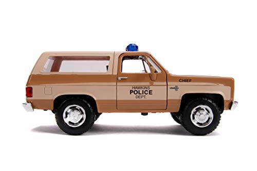 Jada Toys Stranger Things 1980 Die Cast Blazer with Badge Standard, Multi-Colored (JA31111)