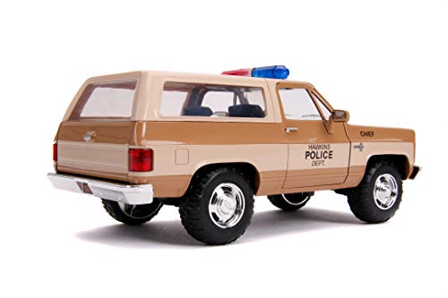 Jada Toys Stranger Things 1980 Die Cast Blazer with Badge Standard, Multi-Colored (JA31111)