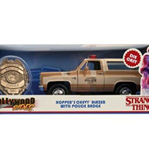 Jada Toys Stranger Things 1980 Die Cast Blazer with Badge Standard, Multi-Colored (JA31111)