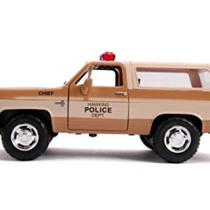 Jada Toys Stranger Things 1980 Die Cast Blazer with Badge Standard, Multi-Colored (JA31111)