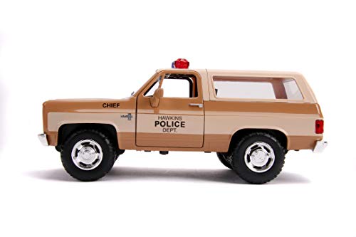 Jada Toys Stranger Things 1980 Die Cast Blazer with Badge Standard, Multi-Colored (JA31111)