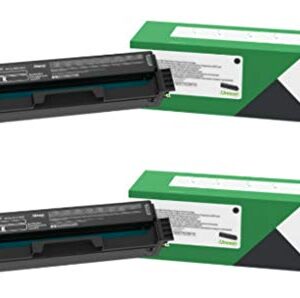 Lexmark 20N1HK0 Black High Yield Return Program Toner Cartridge 2-Pack for CS331, CX331