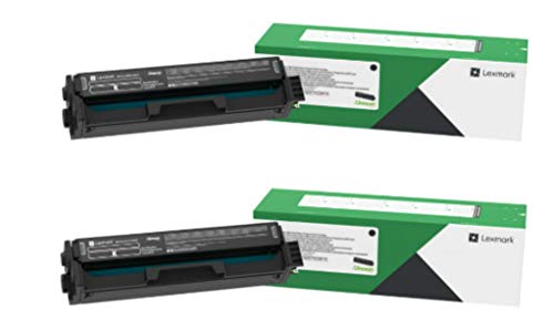 Lexmark 20N1HK0 Black High Yield Return Program Toner Cartridge 2-Pack for CS331, CX331