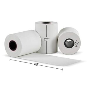 ACYPAPER, 2 1/4" x 85' Thermal Receipt Paper Rolls, Credit Card Paper, (10 Rolls)