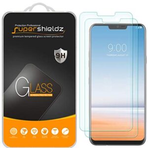 Supershieldz (2 Pack) Designed for LG G7 ThinQ Tempered Glass Screen Protector, 0.33mm, Anti Scratch, Bubble Free