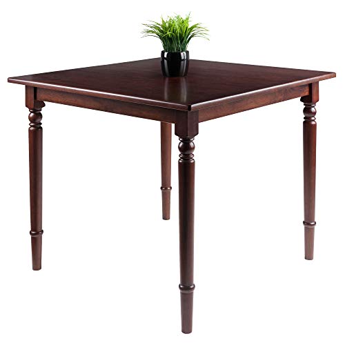 Winsome 94736 Mornay Dining Table, Walnut, 35" square