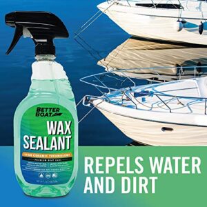 Spray Wax Sealant Hybrid Ceramic Coating Spray SiO2 Technology Ceramic Wax Water Spot Reducer Boat Jet Ski Auto Car Wax & Marine Coating Exterior Care Products Ceramic Spray Wax Detailing Accessories