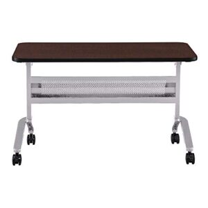 Safco Products Flip-N-Go Training Table, Mocha