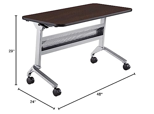 Safco Products Flip-N-Go Training Table, Mocha