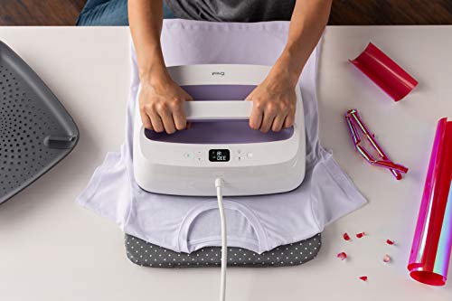 Cricut EasyPress 2 Heat Press Machine (12 in x 10 in), Ideal for T-Shirts, Tote Bags, Pillows, Aprons & More, Precise Temperature Control, Features Insulated Safety Base & Auto-Off, Lilac