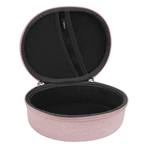 Geekria NOVA Headphones Case Compatible with Beats Studio Pro, Studio 3 Wireless, Studio 2, Executive Headphones, Replacement Hard Shell Travel Carrying Bag with Cable Storage (Pink)