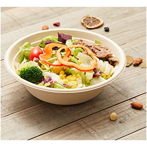 Amazon Basics Compostable 32 oz. Bowl, Kraft, Pack of 50