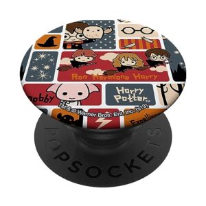 harry potter cute chibi pattern popsockets standard popgrip