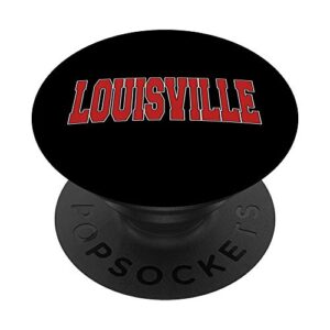 louisville ky kentucky varsity style usa vintage sports popsockets popgrip: swappable grip for phones & tablets