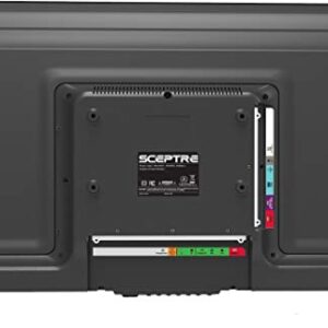 Sceptre 32 inch Full 1080p LED HDTV HDMI USB MHL VGA with Clear QAM, Machine Black