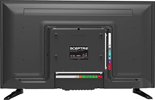 Sceptre 32 inch Full 1080p LED HDTV HDMI USB MHL VGA with Clear QAM, Machine Black