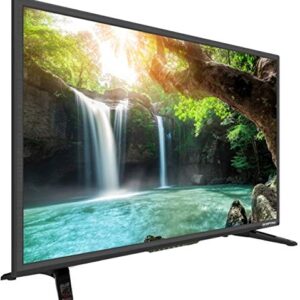 Sceptre 32 inch Full 1080p LED HDTV HDMI USB MHL VGA with Clear QAM, Machine Black