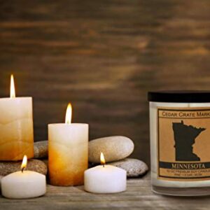 Minnesota State Candle Gift, Show Your Home State Pride and Your Love for Your Hometown, Wherever You May be, Our State Candle Will Remind You of Home, House Warming Gifts for New Home, Made in USA 