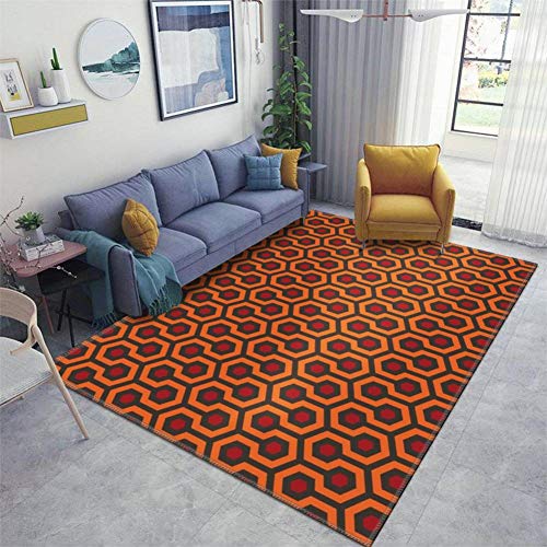 The Shining Overlook Hotel Area Rugs Floor Mat Non Slip Throw Rugs Soft Door Mat Nursery Carpet for Living Room Home Indoor Outdoor Runner Rugs Yoga Mat