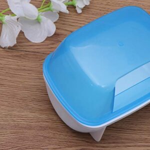 POPETPOP 2 Pcs Hamster Sand Bathroom Chinchilla Sand Bathroom Cleaning Tool Supplies Plastic Box for Hamster