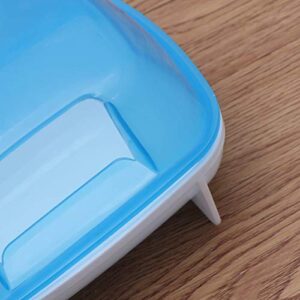 POPETPOP 2 Pcs Hamster Sand Bathroom Chinchilla Sand Bathroom Cleaning Tool Supplies Plastic Box for Hamster