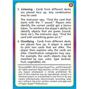 Super Duper Publications | Articulation Photos S Blends Sound Fun Deck Flash Cards | Educational Learning Resource for Children