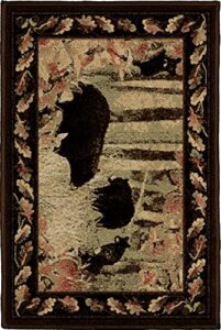 mayberry rugs smokey mountains area rug, 2'3"x3'3", multi