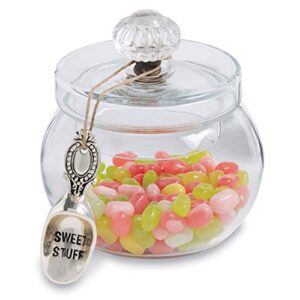 mud pie circa door knob glass sweets jar