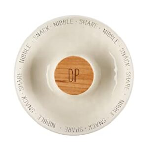 Mud Pie Circa Chip N Dip Set (Bistro Chip n' Dip Server)