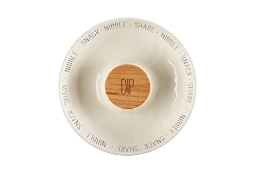 Mud Pie Circa Chip N Dip Set (Bistro Chip n' Dip Server)