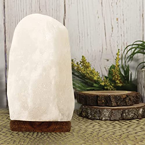 Crystal Hideaway Seasonal Affective Disorder White Salt Lamp | SAD Lamp