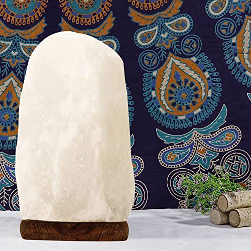 Crystal Hideaway Seasonal Affective Disorder White Salt Lamp | SAD Lamp