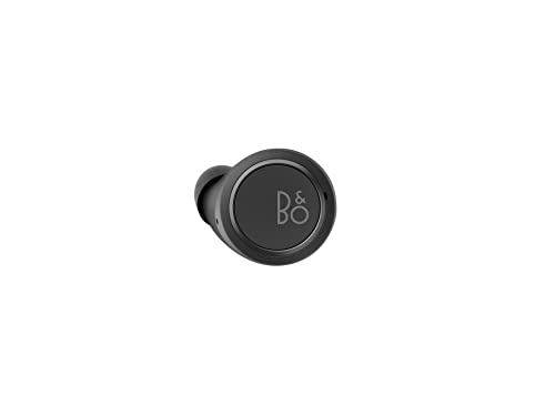 Bang & Olufsen Beoplay E8 3rd Generation True Wireless in-Ear Bluetooth Earphones, with Microphones and Touch Control, Wireless Charging Case, 35-Hour Playtime, Black