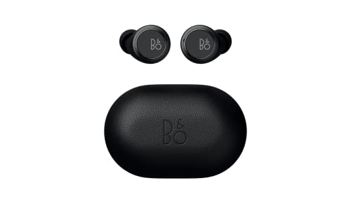 Bang & Olufsen Beoplay E8 3rd Generation True Wireless in-Ear Bluetooth Earphones, with Microphones and Touch Control, Wireless Charging Case, 35-Hour Playtime, Black