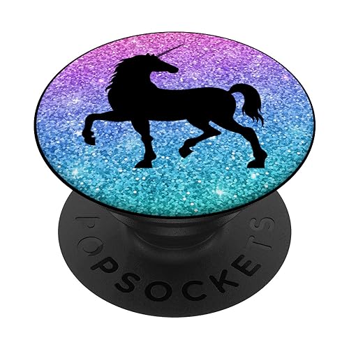 Cute Trendy Unicorn Gift For Girls Teens And Women PopSockets PopGrip: Swappable Grip for Phones & Tablets PopSockets Standard PopGrip