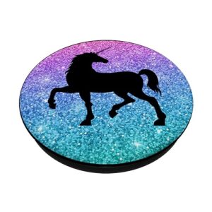 Cute Trendy Unicorn Gift For Girls Teens And Women PopSockets PopGrip: Swappable Grip for Phones & Tablets PopSockets Standard PopGrip