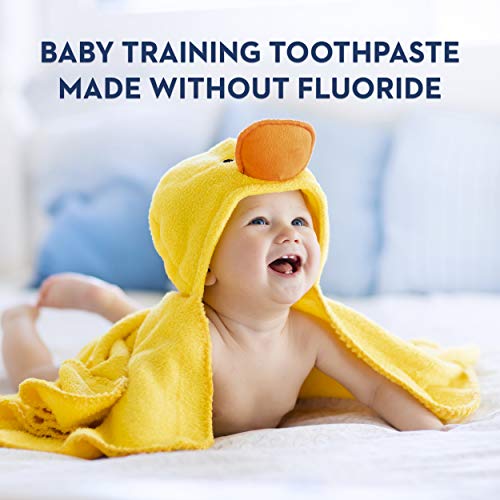 Crest & Oral-B Baby Toothbrush and Toothpaste Training Kit for Infant and Toddler Age 0-3, Fluoride-Free, (2) Gel Toothpastes 1.6 oz ea. + (4) Toothbrushes, Disney's Winnie the Pooh