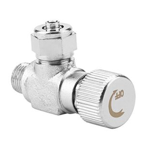 Fish Tank CO2 Needle Check Valve Stainless Steel Aquarium CO2 Regulator CO2 Generator Needle Valve Aquarium CO2 Bubble Counter (01#)