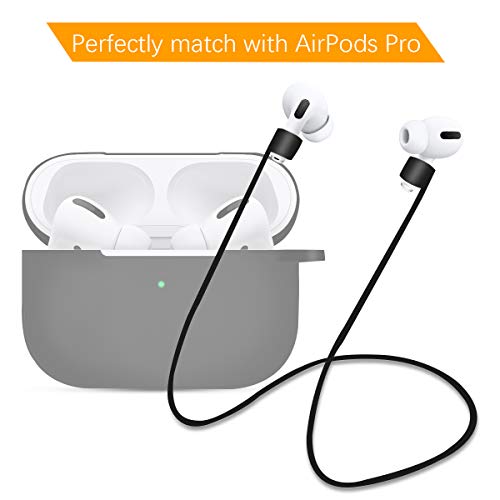 (2 Pack) Seltureone Compatible for AirPods 1/2/3 Gen Pro Anti-Lost Straps (Black,White)