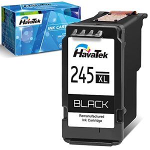 havatek remanufactured ink cartridge replacement for canon pg-245xl pg-243 for pixma mx492 mx490 mg2522 mg2922 mg2520 mg2920 mg3022 tr4520 mg2420 ip2820 ts202 ts3122 mg3029 ts3120 printer (1 black)