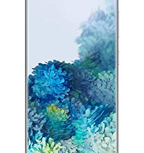 Samsung Galaxy S20 5G Factory Unlocked New Android Cell Phone US Version, 128GB of Storage, Fingerprint ID and Facial Recognition, Long-Lasting Battery, Cloud Blue