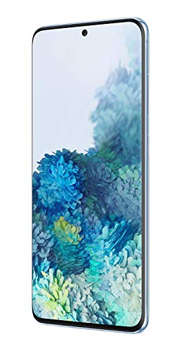 Samsung Galaxy S20 5G Factory Unlocked New Android Cell Phone US Version, 128GB of Storage, Fingerprint ID and Facial Recognition, Long-Lasting Battery, Cloud Blue