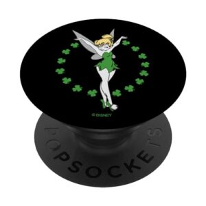 disney peter pan tinker bell shamrock st. patrick's day popsockets standard popgrip