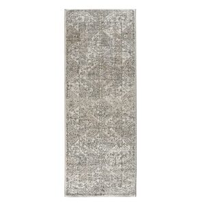 Madison Park Dakota Vienna Woven Turkish Area Rugs for Living Room, Indoor Dining Accent Modern Home Décor, Ultra Soft Floor Carpets for Dining Room, 5'3"W x 7'L, Distressed Tiled Beige