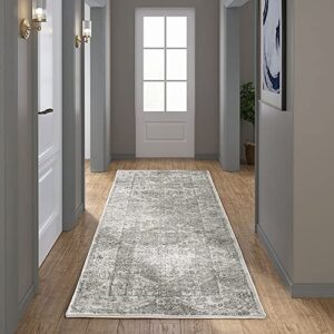 Madison Park Dakota Vienna Woven Turkish Area Rugs for Living Room, Indoor Dining Accent Modern Home Décor, Ultra Soft Floor Carpets for Dining Room, 5'3"W x 7'L, Distressed Tiled Beige