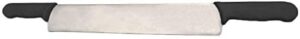 15” double handled cheese, watermelon & soap knife - cozzini cutlery imports - black fibrox handle