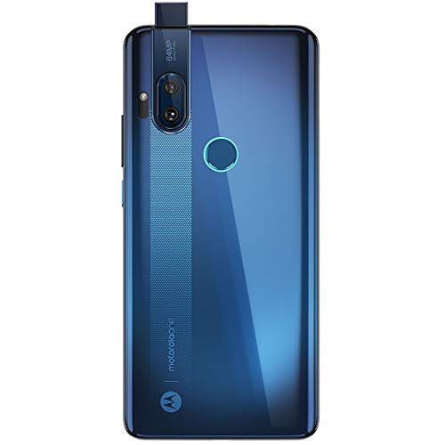 Motorola One Hyper 128GB + 4GB RAM, XT202-1, 6.5” FHD+, 64 MP Photos, LTE Factory Unlocked Smartphone - International Version (Blue Iceberg)