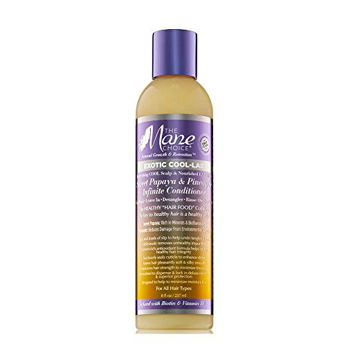 The Mane Choice Mane choice exotic cool-laid 4-in-1 conditioner sweet papaya & pineapple, 8 Ounce