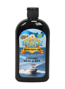 mckee's 37 n1-400 nautical one ceramic wash & wax | high sudsing wash for marine | will not create water spots